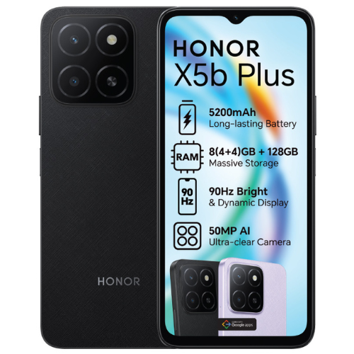 Honor X5b Plus 128GB 4G Dual-Sim + Telkom FlexOn – Mobi Warehouse
